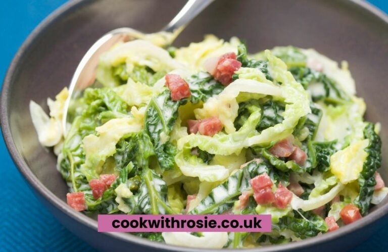 Quick and Easy Savoy Cabbage Recipe - Cook with Rosie